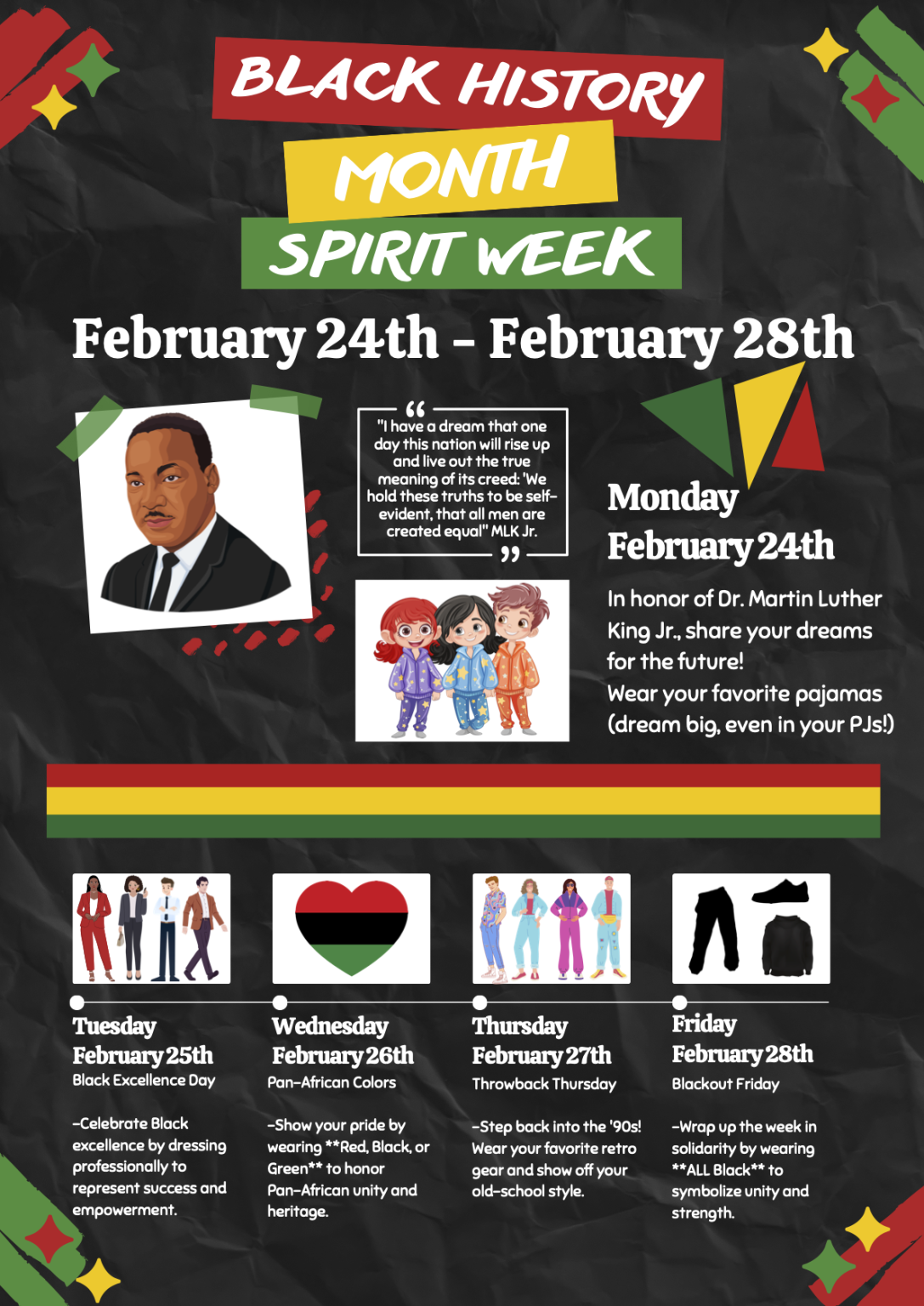 iLEAD Lancaster, Celebrate Black History Month with Spirit Week ...