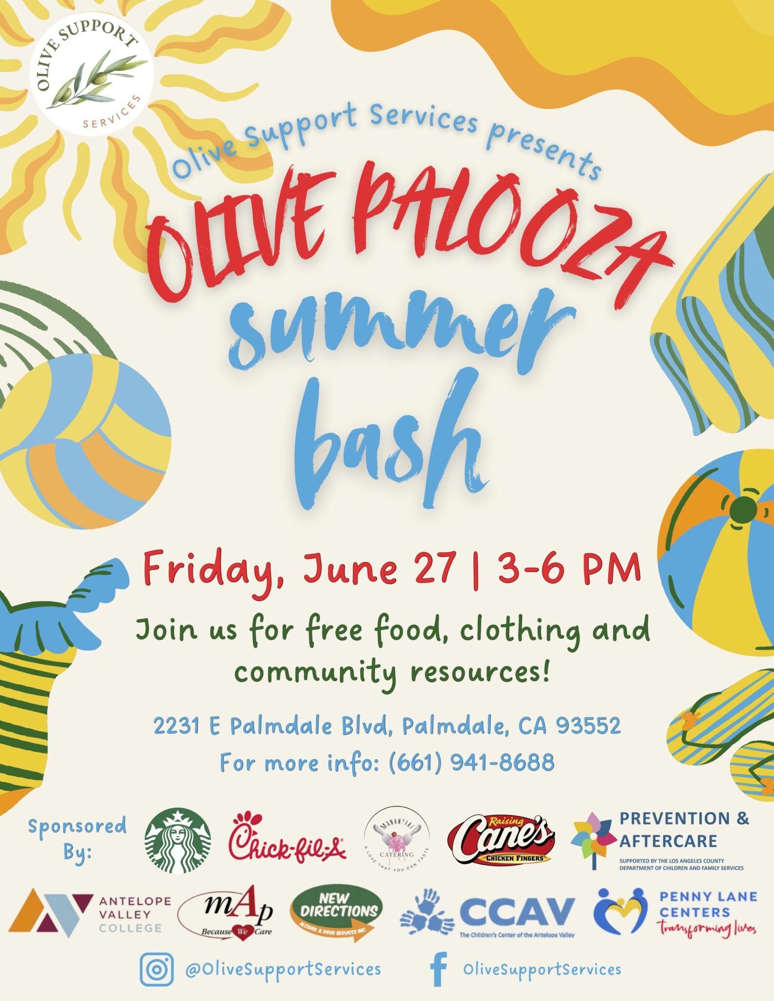 Free Fun, Resources & More at Olive Palooza: June 27 - iLEAD Lancaster