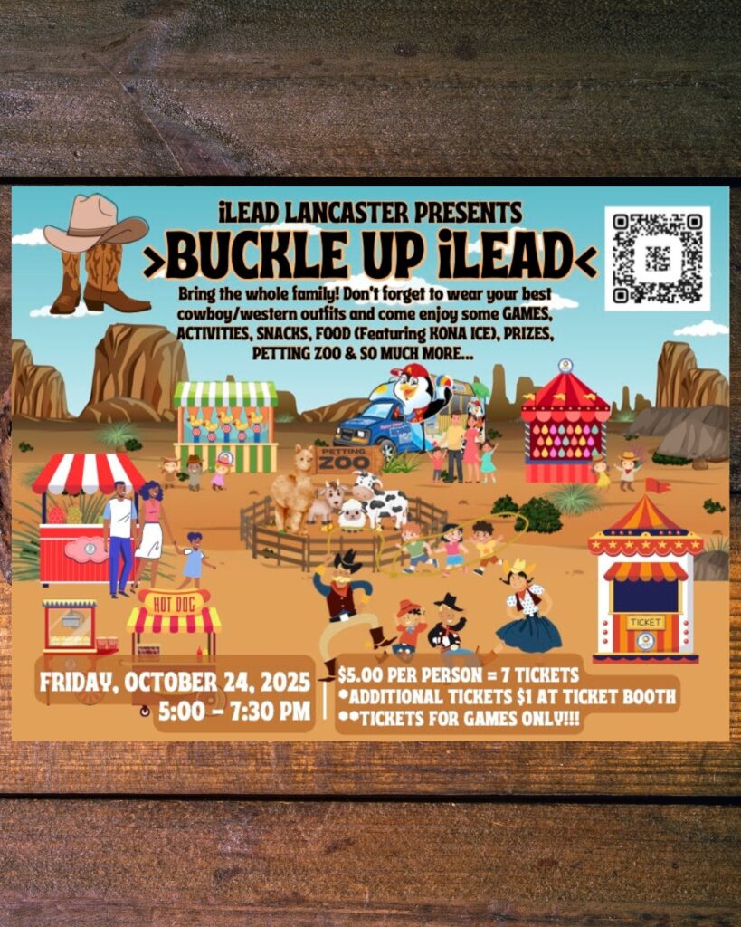 iLEAD Lancaster Fall Festival "Buckle Up, iLEAD": October 24 - iLEAD Lancaster