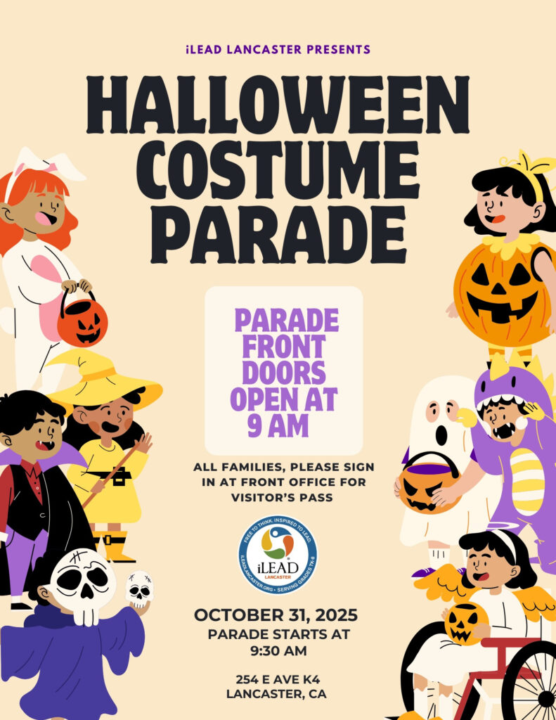 iLEAD Lancaster Costume Parade: October 31 - iLEAD Lancaster
